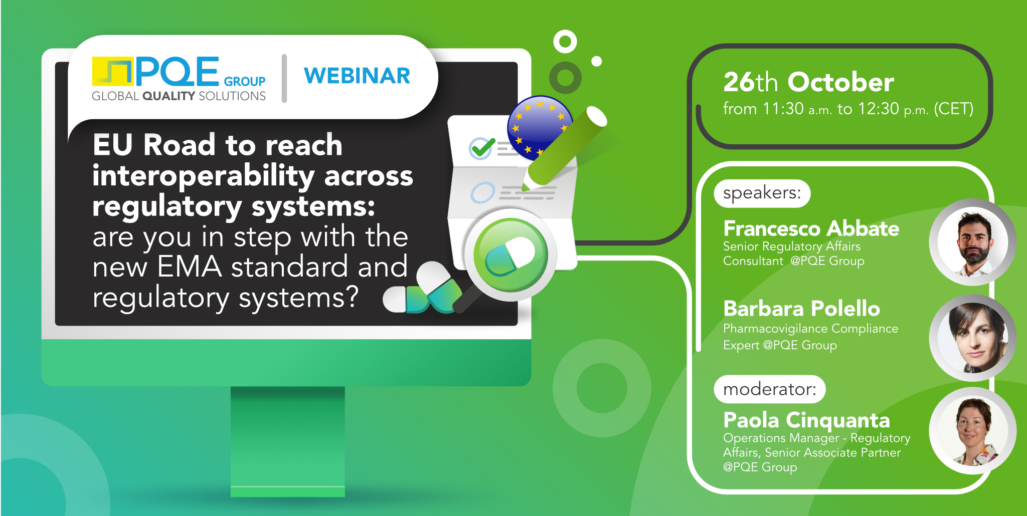 EU Road to reach interoperability Live Webinar